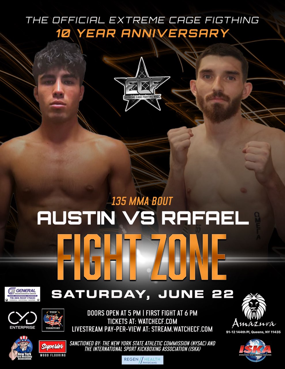 Extreme Cage Fighting NYC