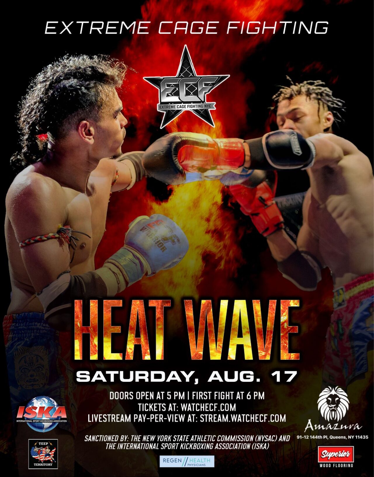 Extreme Cage Fighting NYC